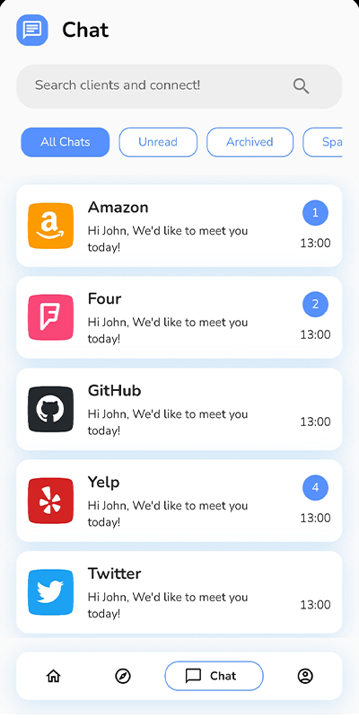 Job Directory Flutter Mobile App Ui Element Template By Mrpython121